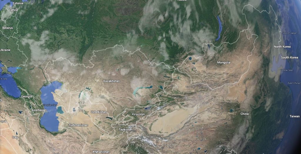 saiga-satellite-photo-google-maps | Saiga Conservation Alliance